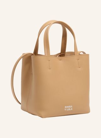 Bimba & Lola Bimba Y Lola Leder-Chihuahua-Tasche beige