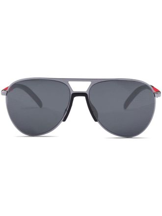 Prada Linea Rossa Active Sonnenbrille - Silber