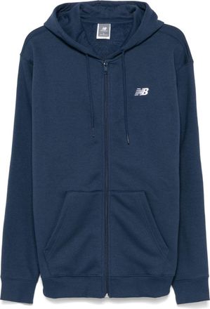 New Balance Kapuzenjacke mit Rei&szlig;verschluss - Blau