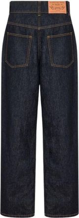 Moschino Femme, Jeans, Bleu, Taille: 34 FR Pantalon en denim de coton