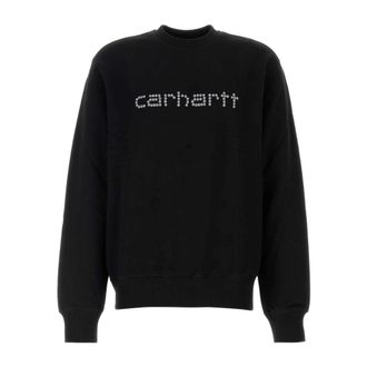 Carhartt Work in Progress Homme, Sweatshirts et sweats &agrave; capuche, Noir, Taille: XL SweaT-shirt Rivet Script