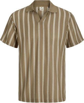 Jack & Jones Male Poloshirt Gestreift Poloshirt