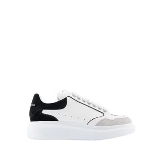 Alexander McQueen Graue Leder Oversized Sneakers - - Shoes - Damen - Mehrfarbig - 36 EU