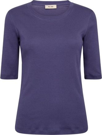 Mos Mosh MOS Mosh, Femme, Tops, Bleu, Taille: 44 FR Haut &agrave; Manches Longues