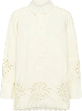 Part Two Femme, Blouses et Chemises, Blanc, Taille: 42 FR Chemises