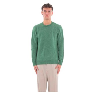 MC2 Saint Barth Regent Stretch Alpaka-Pullover - - Knitwear - Herren - Gr&uuml;n - 2XL