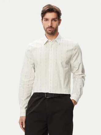 Guess Hemd M6RH71 WK001 Wei&szlig; Regular Fit