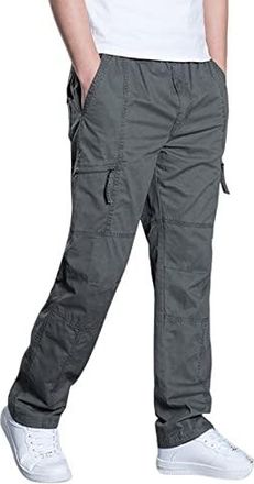 Generic Pantalon cargo camouflage pour homme - Chapeau de sport multi-tiss&eacute; - Corde solide - Pantalon de rue cargo - Cravate cargo - Pantalon de v&eacute;lo - Pantal