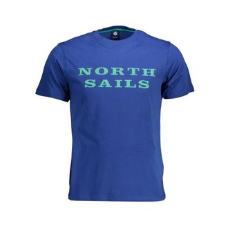 North Sails Baumwoll-T-Shirt - - Tops - Herren - Blau - XL