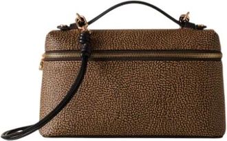 Borbonese Femme, Sacs, Brun, Taille: ONE Size Camera Case Gemini