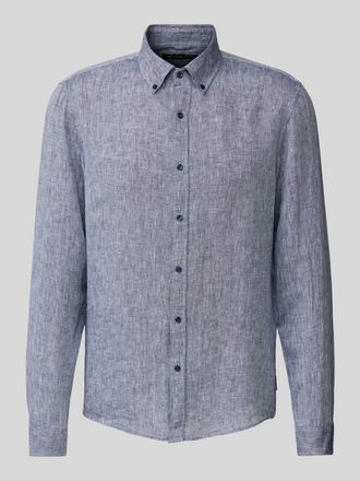 Michael Kors Slim Fit Freizeithemd aus Leinen