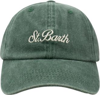 MC2 Saint Barth Femme, Accessoires, Vert, Taille: ONE Size Davis Cap