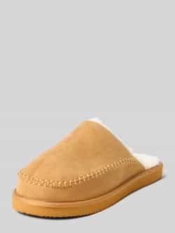 Jack & Jones Hausschuhe mit Futter aus Kunstfell Modell MANOR MOC MULE