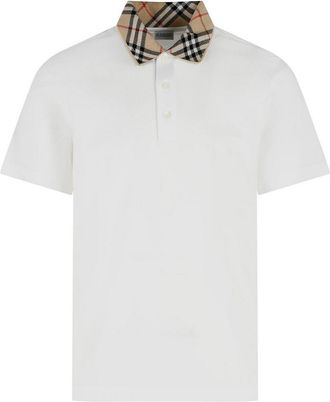 Burberry Poloshirt - Wei&szlig;