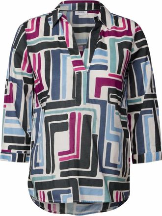 Cecil Bluse mit Grafischem Muster - - Blouses & Shirts - Damen - Mehrfarbig - XS