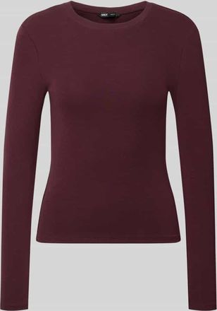 Only Regular Fit Langarmshirt aus Baumwoll-Mix Modell RILEY