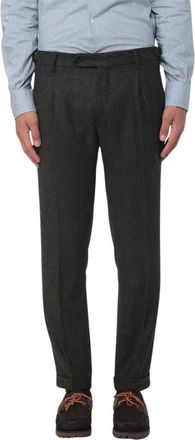 Berwich Pantalon de costume - Homme - Pantalons - Vert - Taille: XL