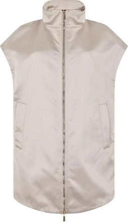 Moorer Veste sans manches Carlene - Femme - Vestes - Beige - Taille: 36 FR