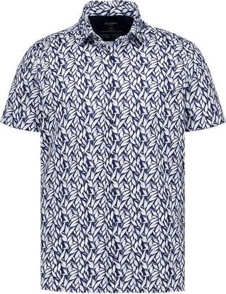 Olymp Herren Hemden blau Jersey