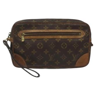 Louis Vuitton Pre-owned Canvas clutches - - Pre-owned - Damen - Braun - ONE SIZE