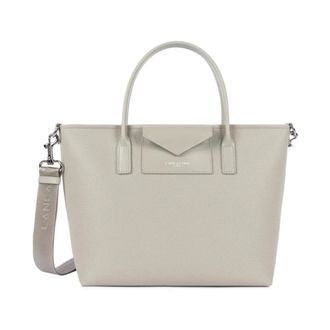 Lancaster Femme, Sacs, Blanc, Taille: ONE Size Maya Double KBA Tote