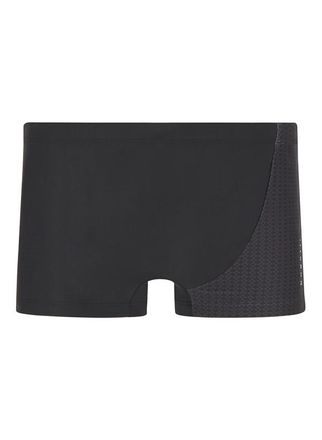 Bugatti Herren Badetrunk schwarz Mikrofaser unifarben