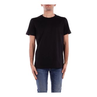 Dondup Logo Front T-Shirt - - Tops - Herren - Schwarzk - M