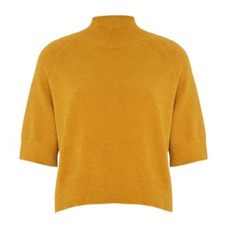 Manila Grace Lupetto M469Vu - Femme - Pulls - Jaune - Taille: 42 FR