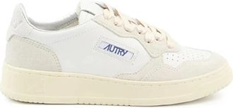 Autry Femme, Chaussures, Blanc, Taille: 36 EU Medalist Low