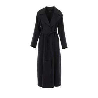 Max Mara Femme, Manteaux, Bleu, Taille: 38 FR Doris Long Coat
