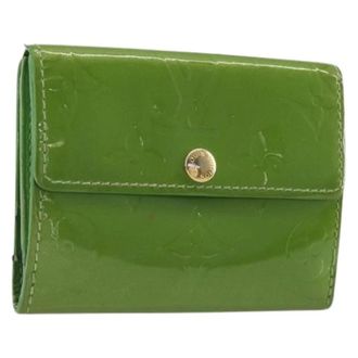 Louis Vuitton Porte-monnaie vintage doccasion - Femme - Pre-owned - Vert - Taille: ONE Size