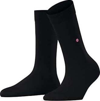 Burlington Lady W So coton unies 1 paire, Chaussettes Femme, Noir Black 3000, 36-41