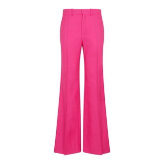 Chlo&eacute; High-rise Hose aus Wollmischung - - Trousers - Damen - Rosa - XS