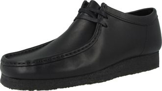 Clarks Schn&uuml;rschuhe Wallabee Black Leather