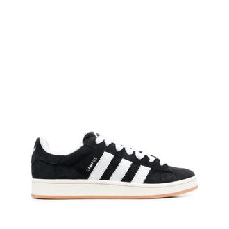 adidas Homme, Chaussures, Noir, Taille: 42 EU Baskets Noires avec Rayures Signature