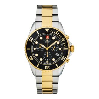 Swiss Alpine Military Master Diver Chrono - - Accessories - Herren - Schwarzk - ONE SIZE