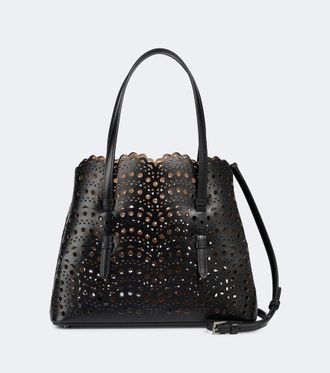 Alaia Ala&iuml;a Sac &agrave; main Mina 25 Vienne Wave en cuir
