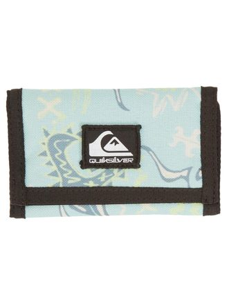 Quiksilver The Everydaily - Bedrucktes, dreifach faltbares Portemonnaie f&uuml;r M&auml;nner Blau