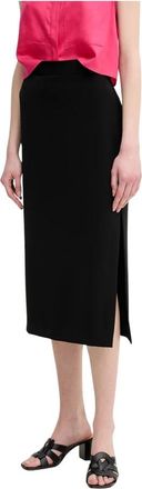 Marc Aurel Jupe crayon midi - Femme - Jupes - Noir - Taille: 36 FR