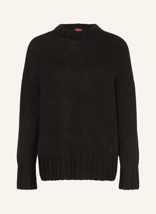 HUGO BOSS Hugo Pullover Siolino Mit Alpaka schwarz