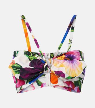 Dolce & Gabbana Bralette aus Baumwolle