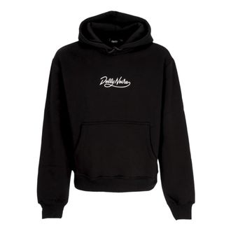 Dolly Noire Schwarzer Kapuzenpullover mit Fronttasche - - Sweatshirts & Hoodies - Herren - Schwarzk - 2XL