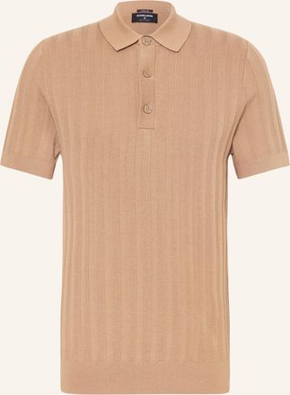 Strellson Strick-Poloshirt Robas braun