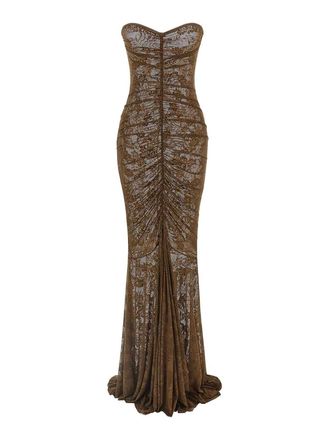 Norma Kamali Robe De Soir&eacute;e - Vert