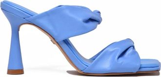 Carrano Carrano, Femme, Chaussures, Bleu, Taille: 39 EU Mules Sandale &agrave; Talon Haut