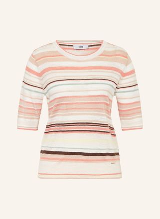 Cinque Cinque Strickshirt Ciromana Mit Leinen orange