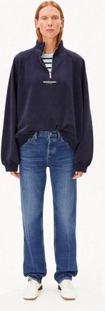 Armedangels Sweatshirt GMT DYE TROYER Sweatshirt aus Bio-Baumwolle Oversized Fit