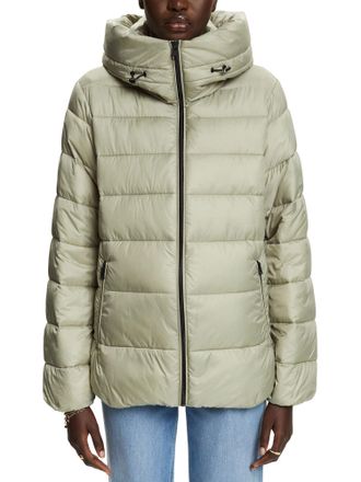 Esprit Damen 993EE1G312 Jacke, 335/DUSTY Green, S