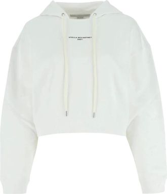 Stella McCartney Femme, Sweatshirts et sweats à capuche, Blanc, Taille: 36 FR Stella 2001 hoodie
