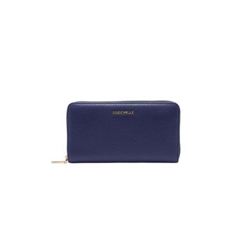 Coccinelle Rei&szlig;verschlussbrieftasche - - Accessories - Damen - Blau - ONE SIZE